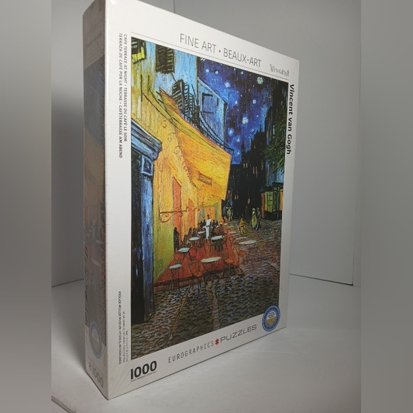 Other | Van Gogh Cafe Terrace At Night Fine Art Collecrion Jigsaw ...